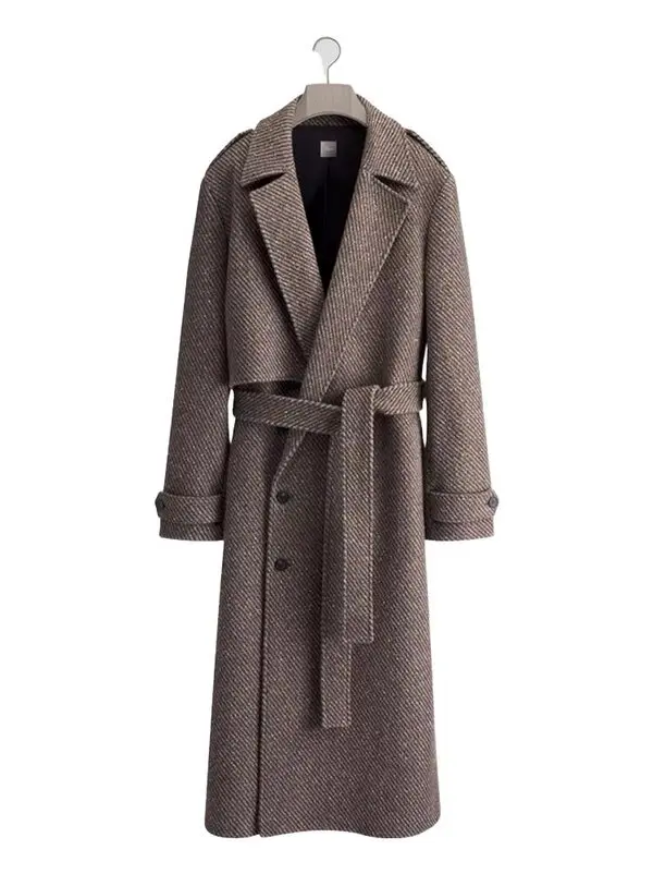 Dior Belted Coat - Brown