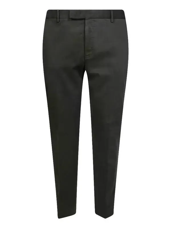 PT TORINO Belt-loop Tapered Trousers - Brown