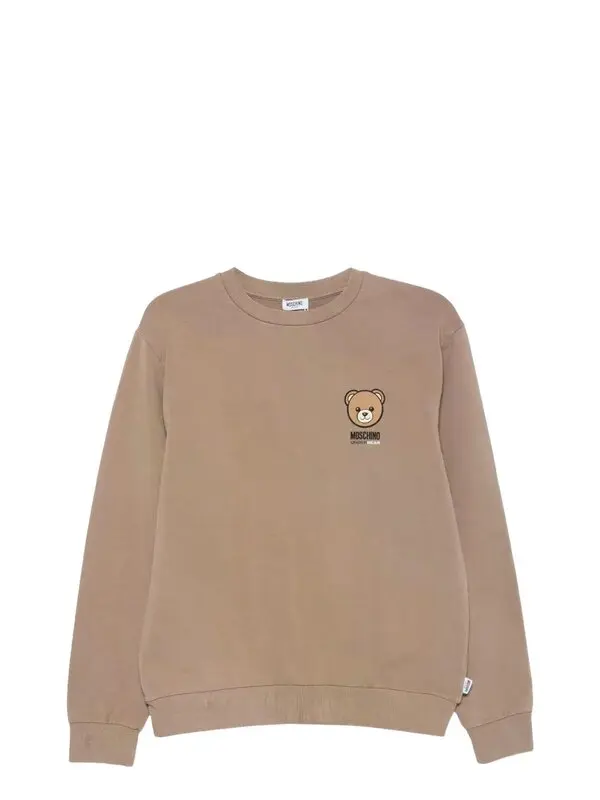 Moschino Teddy Bear Long-sleeve Sweatshirt - Neutrals