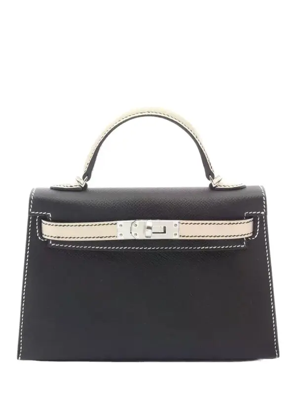 Hermès 2026 Mini Kelly Tote Bag - Black