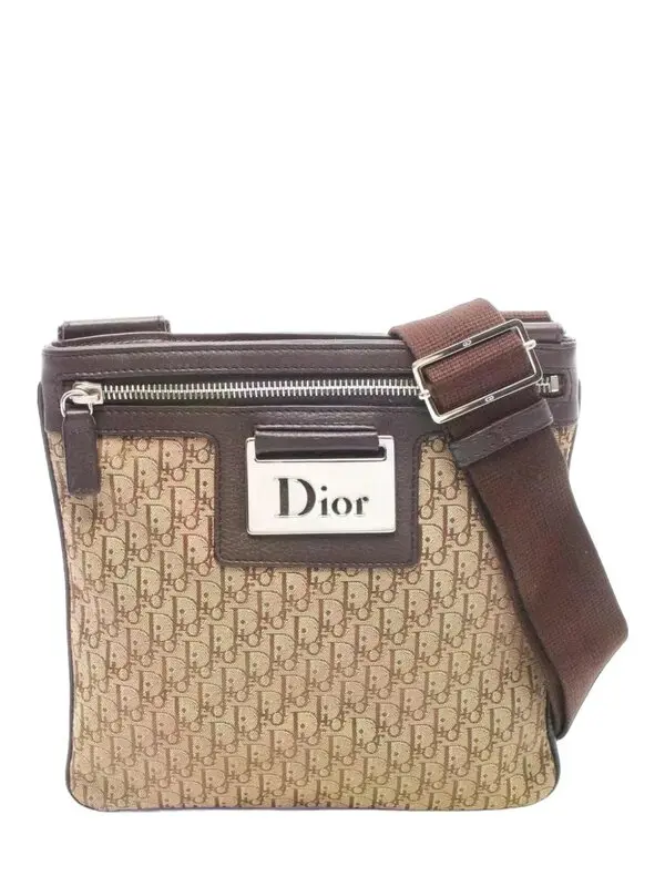 Dior 2010s Trotter Street Chic Crossbody Bag - Neutrals