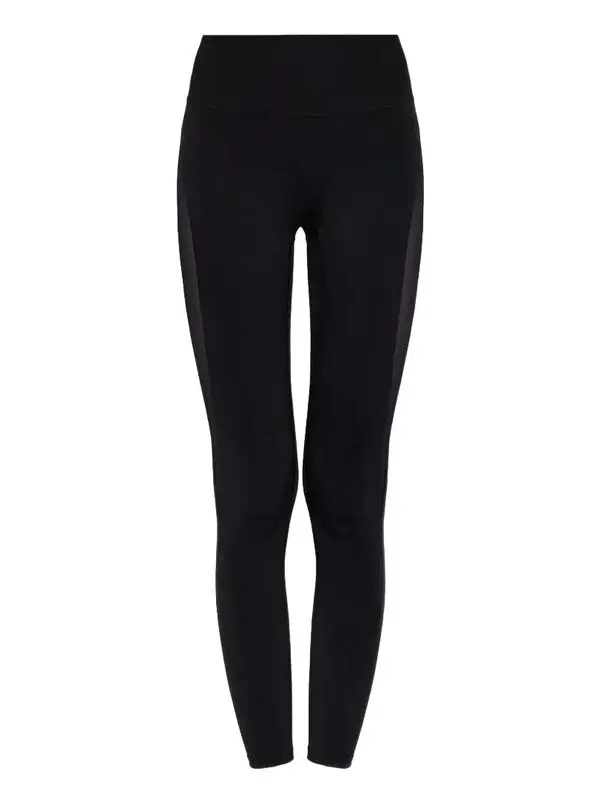 P.E Nation Striker Mesh-panel Leggings - Black