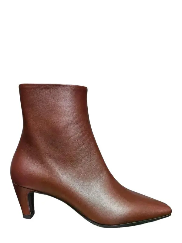POCHE PARIS Cipele Square-toe Ankle Boots - Brown
