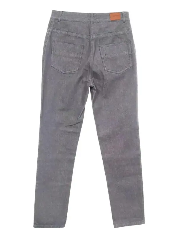 Hermès 2010s Button-fly Jeans - Grey
