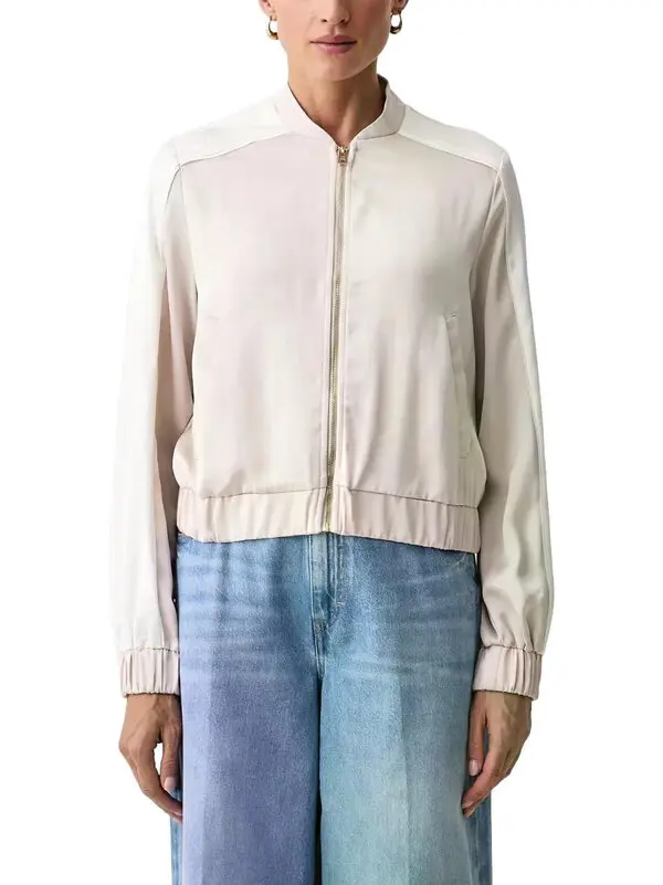 Liu Jo Satin Jacket - Neutrals