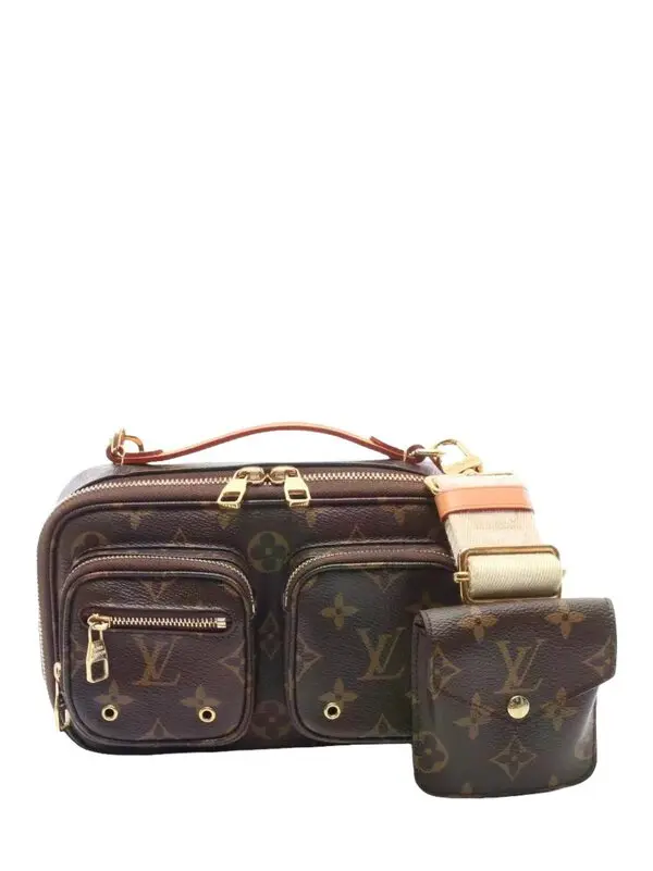 LOUIS VUITTON Utility Monogram 2-way Tote Bag - Brown