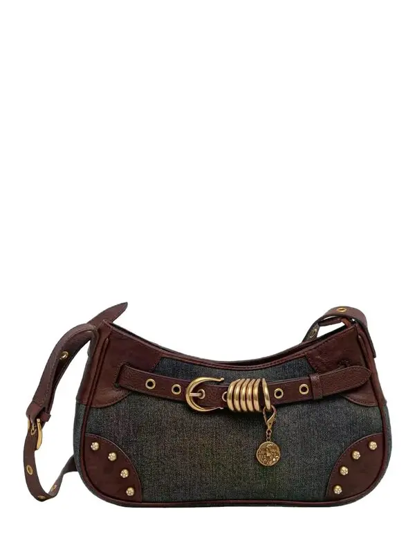 Miss Sixty Denim-finish Shoulder Bag - Blue
