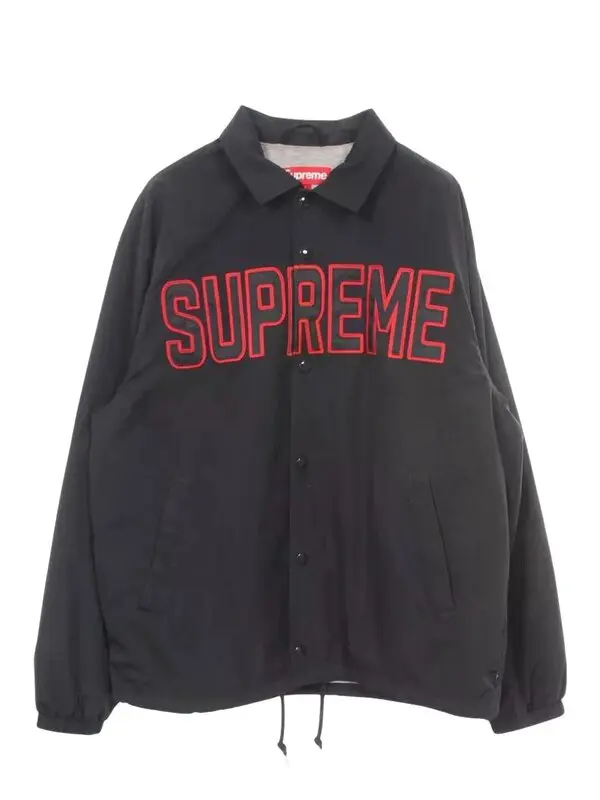 Supreme 2000s Spellout Coaches Jacket - Black