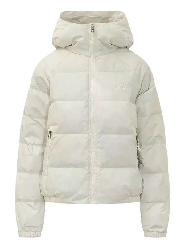 The North Face Hooded Padded Jacket - White