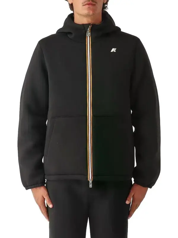 K-WAY Jack Spader Reversible Jacket - Black