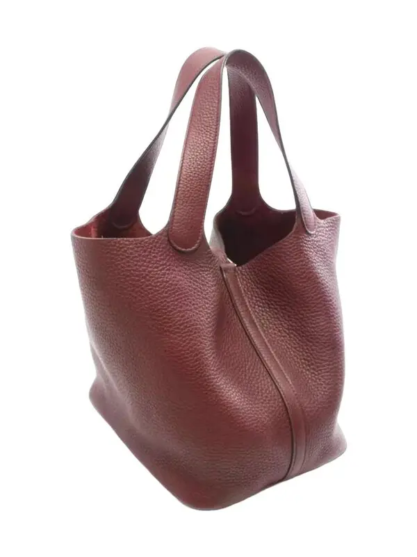 Hermès 2017 Mm Picotin Lock Shoulder Bag - Red