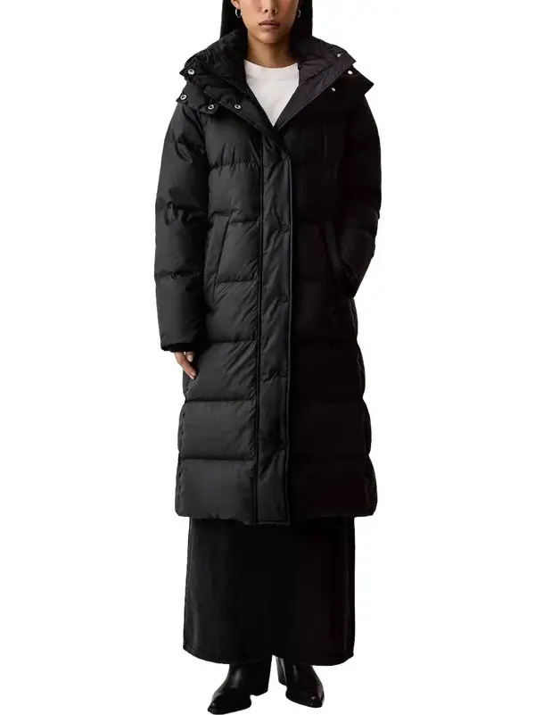 Marc O'polo Quilted Hooded Jacket - Black
