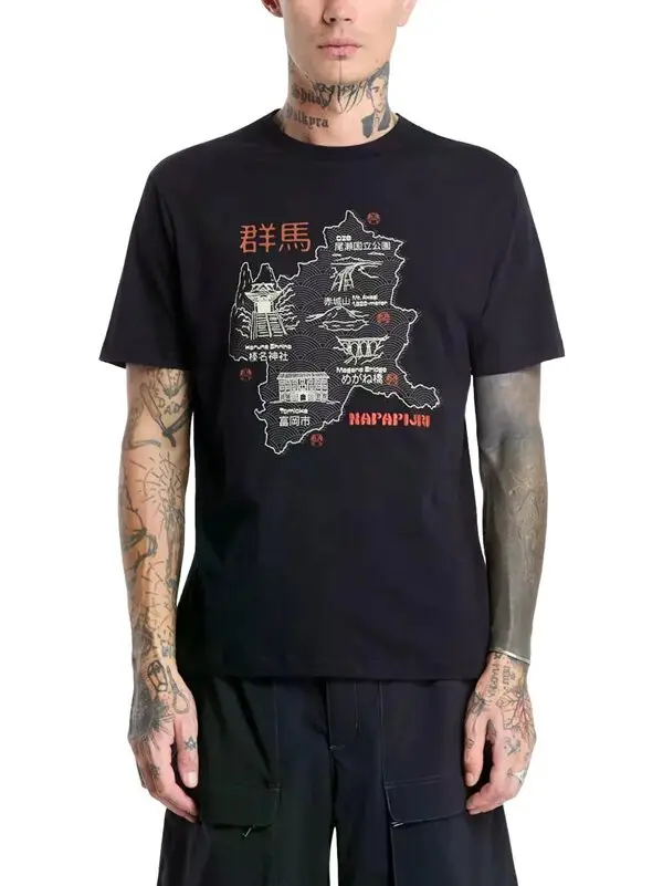 NAPAPIJRI Sunda Graphic-print T-shirt - Black