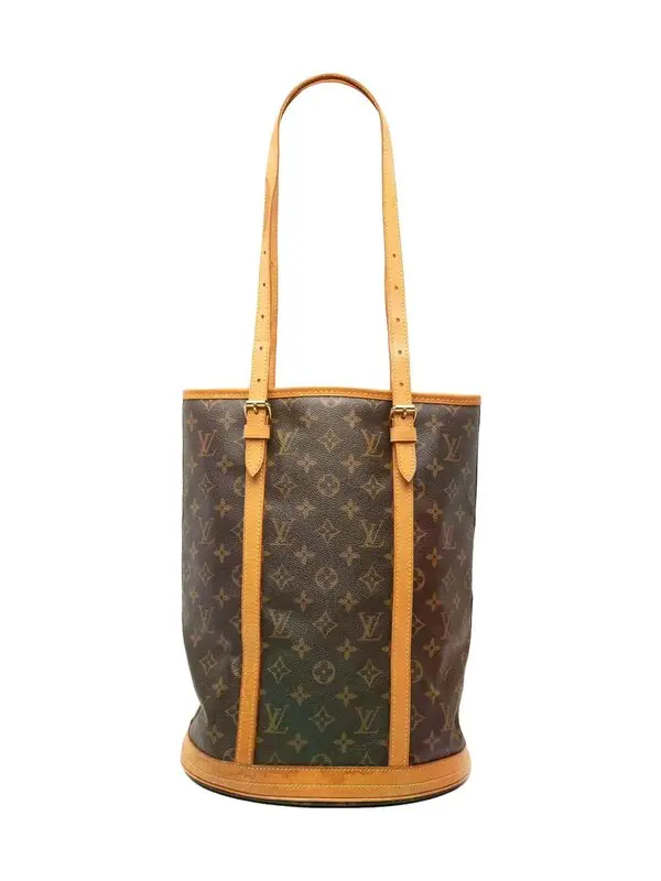LOUIS VUITTON 2010 Monogram Gm Bucket Bag - Brown