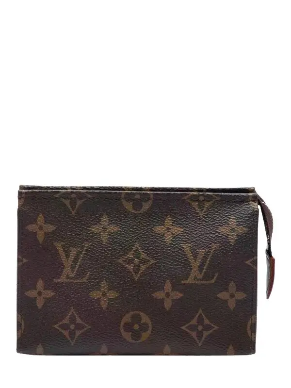 LOUIS VUITTON 2019 Monogram Toiletry 15 Pouch - Brown
