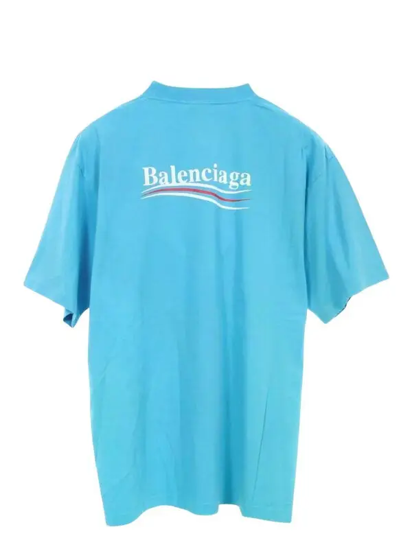 Balenciaga 2010s Short-sleeved T-shirt - Blue