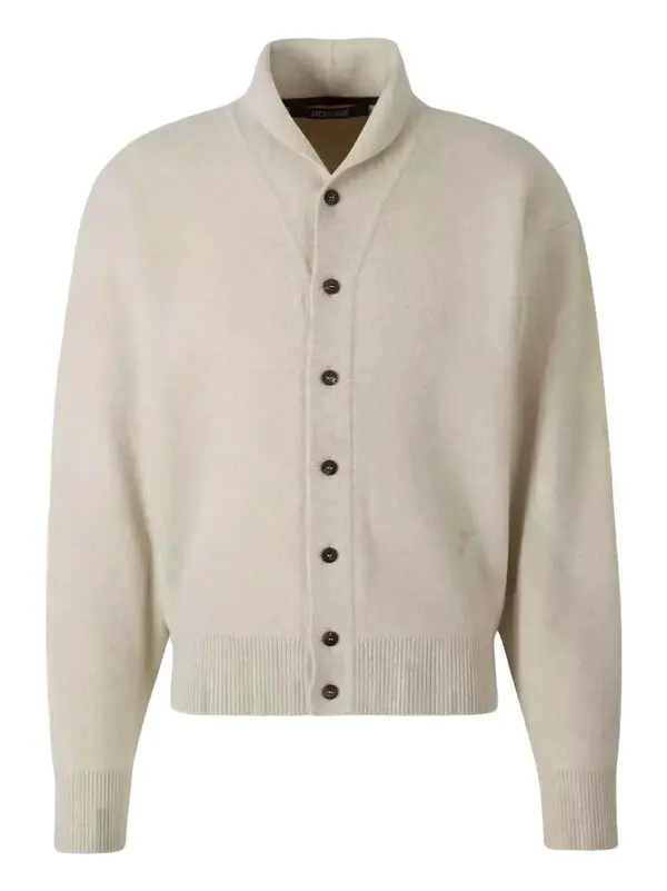 Jacquemus Shawl-collar Cardigan - Neutrals