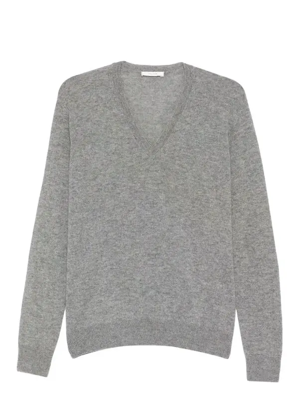 THE ROW V-neck Sweater - Grey