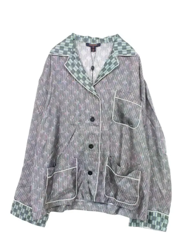 LOUIS VUITTON 2010s Monogram Pop Shirt - Blue