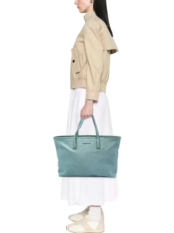 Gucci 2016-2026 Large Gg Imprime Tote Bag - Blue