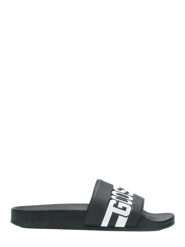 Gcds Logo-print Slides - Black