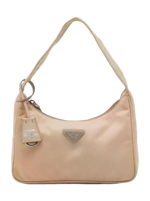 Prada 2000-2013 Mini Tessuto Re Edition 2000 Shoulder Bag - Neutrals
