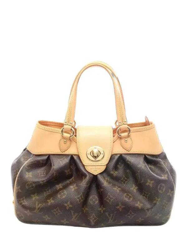 LOUIS VUITTON 2009 Boesi Pm Monogram Tote Bag - Brown