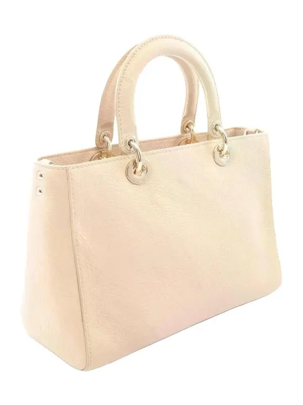 Dior 2010s Medium Lady D-sire Tote Bag - Neutrals