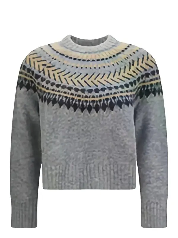 Barbour Annette Fair Isle Sweater - Grey