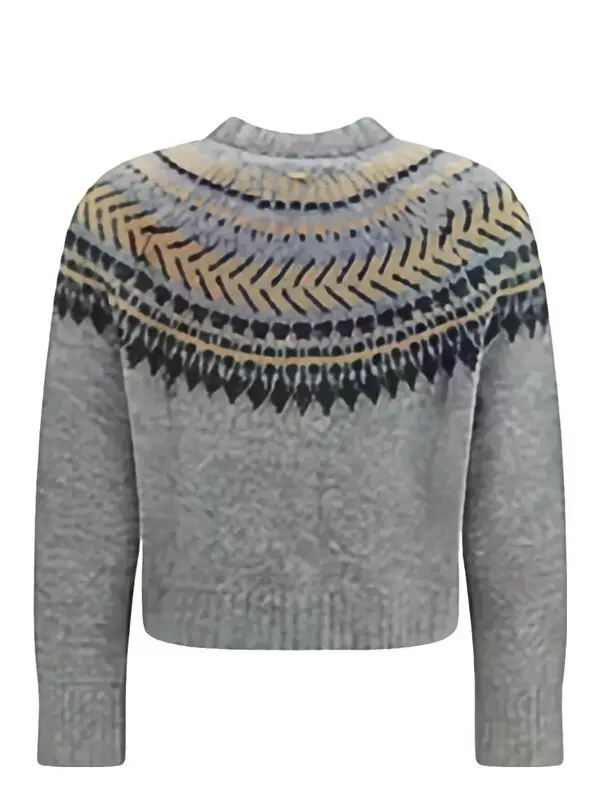 Barbour Annette Fair Isle Sweater - Grey