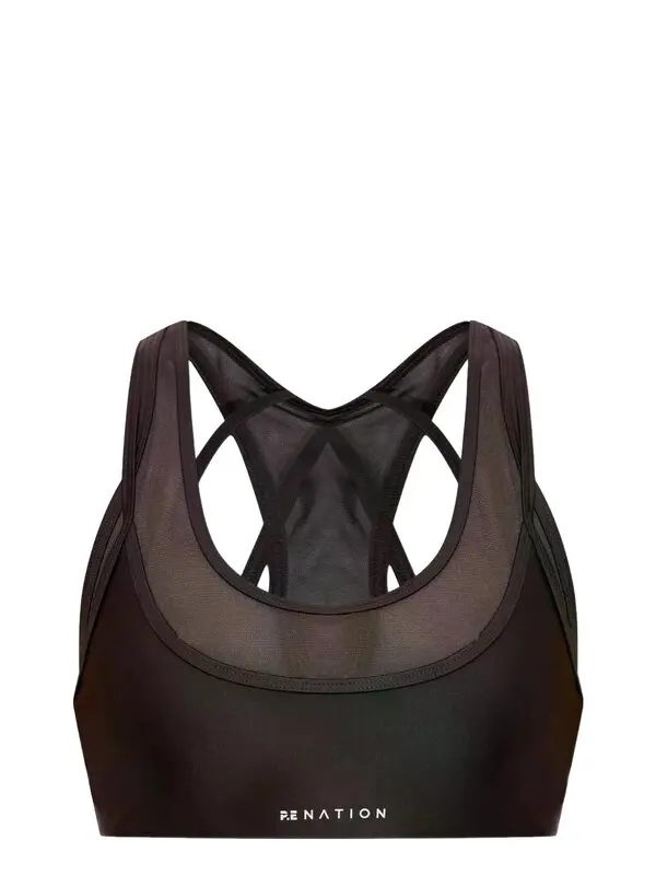 P.E Nation Fusion Training Bra - Brown