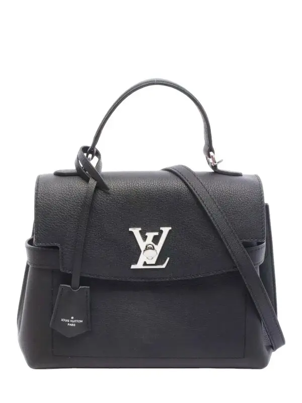 LOUIS VUITTON 2021s Lockme Ever Bb Tote Bag - Black