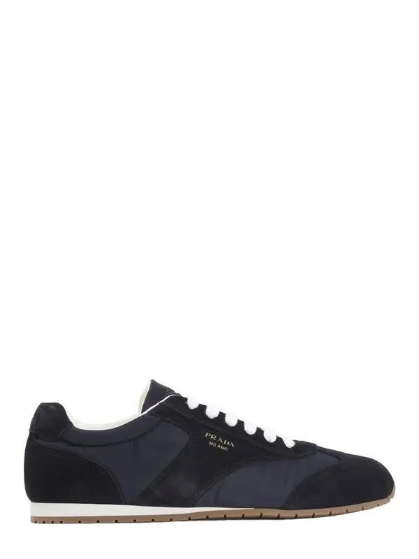Prada Technical Fabric Sneakers - Blue