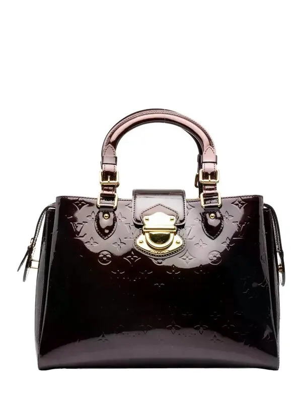 LOUIS VUITTON 2011 Monogram Vernis Melrose Avenue Handbag - Purple