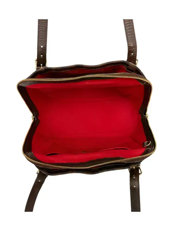 LOUIS VUITTON 2007 Damier Ebene Belem Mm Shoulder Bag - Brown