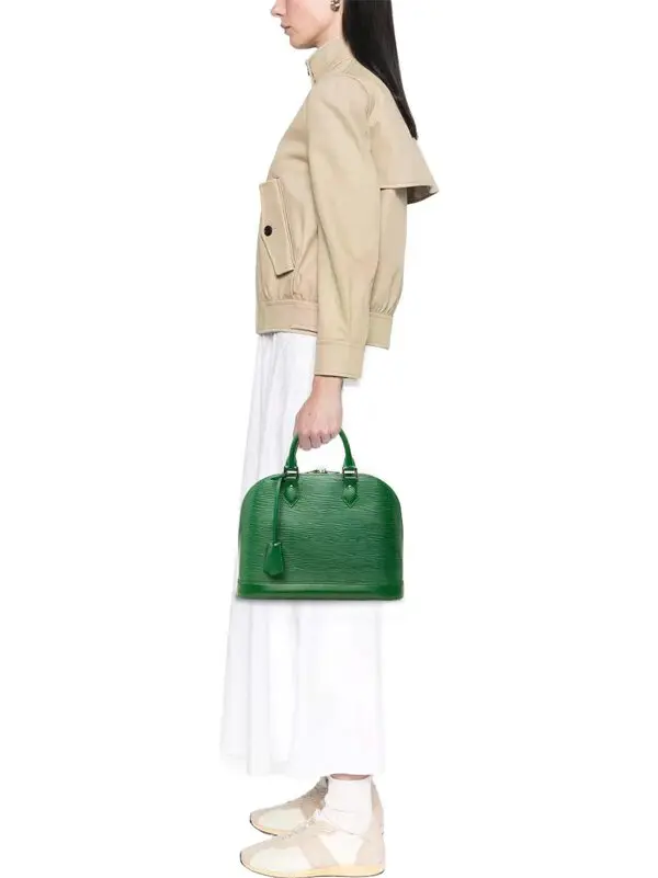 LOUIS VUITTON 2013 Epi Alma Pm Handbag - Green
