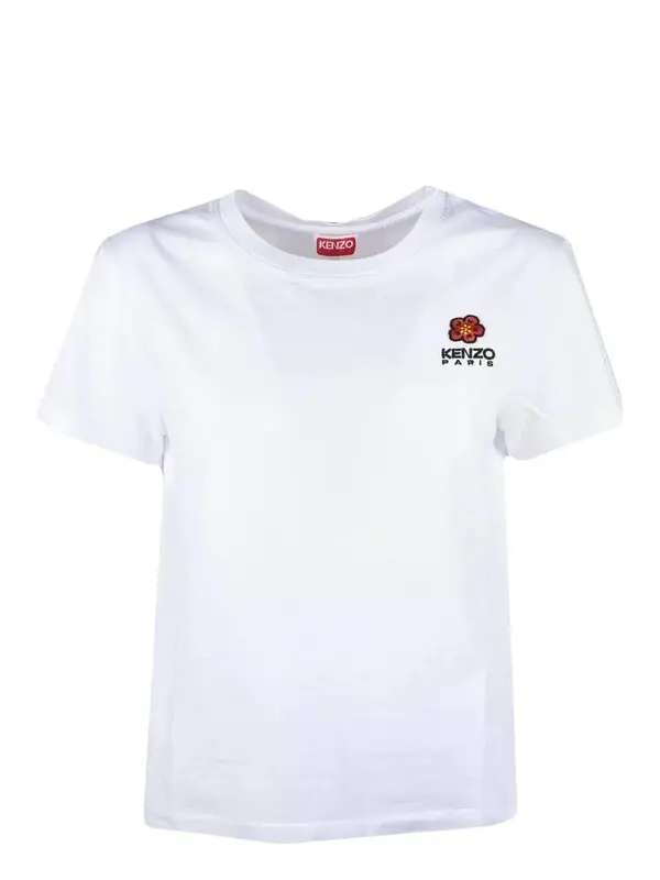 Kenzo Boke Flower Crest T-shirt - White