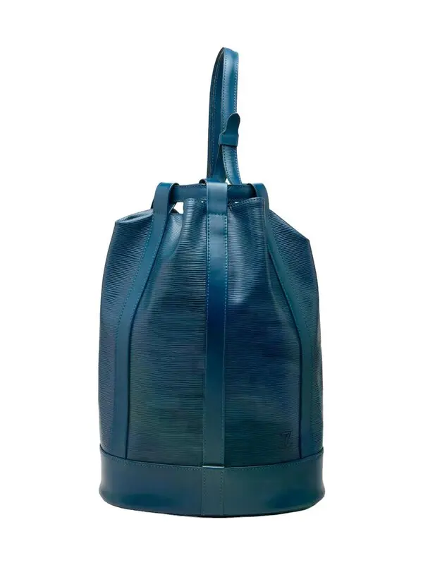 LOUIS VUITTON 1998 Epi Randonnee Pm Backpack - Blue