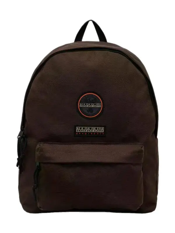 NAPAPIJRI Logo-patch Backpack - Brown