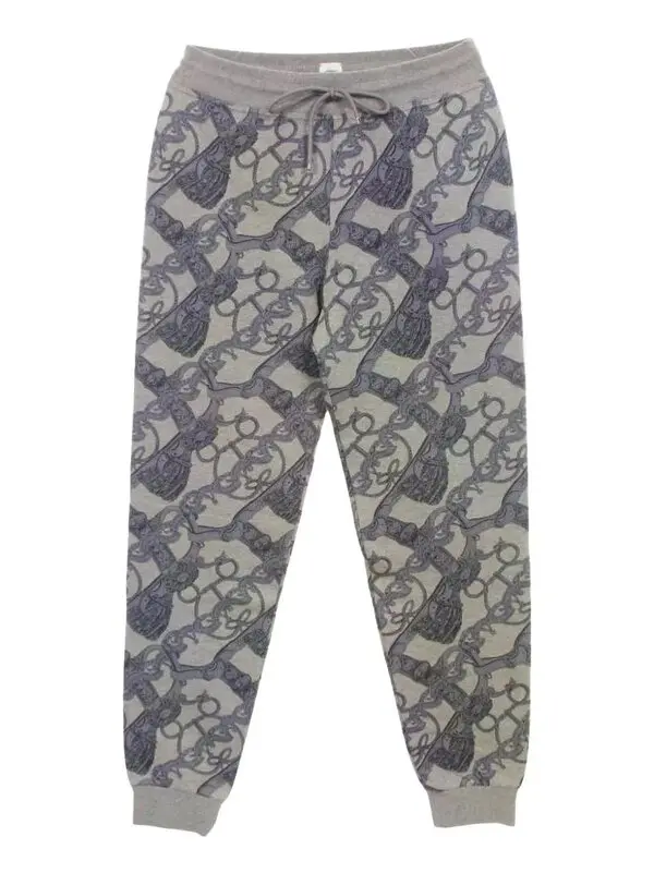 Hermès 2010s Bride De Cour Track Pants - Grey