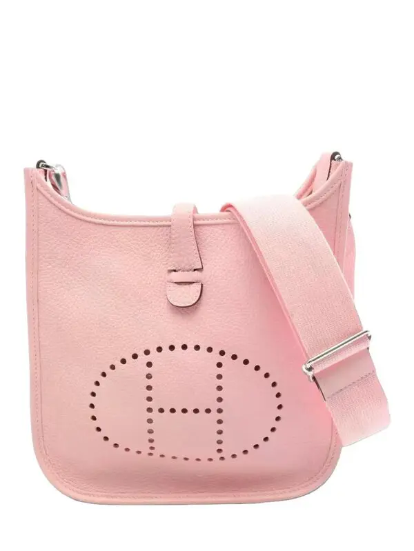 Hermès 2025 Evelyne 3 23 Leather Shoulder Bag - Pink