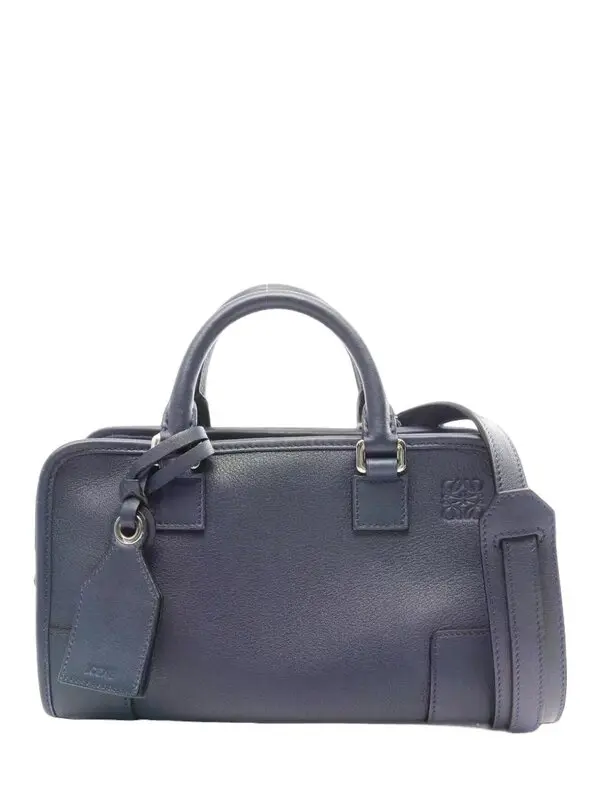 Loewe 2000s Amazona 23 Leather Tote Bag - Blue