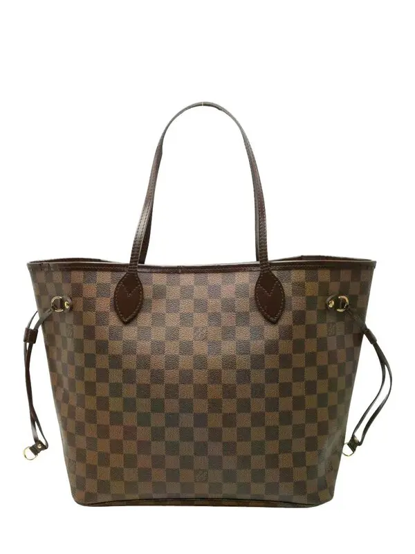 LOUIS VUITTON 2007-2026 Damier Ebene Neverfull Mm Tote Bag - Brown