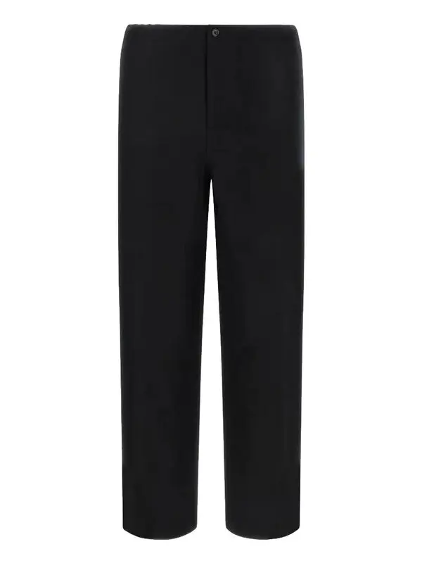 Extreme Cashmere Giorgio Straight-leg Trousers - Black