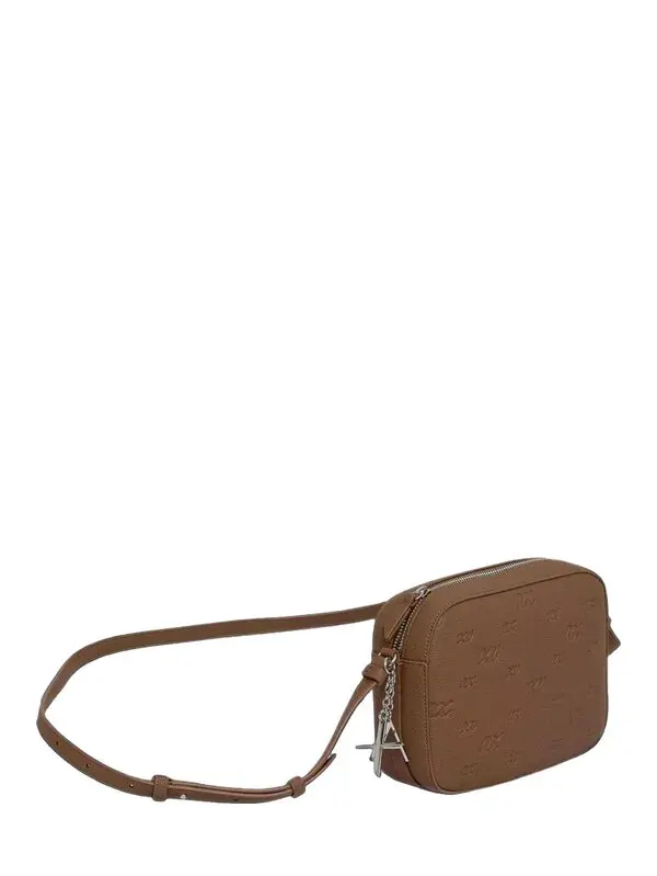 Armani Exchange Logo-embossed Cross Body Bag - Brown