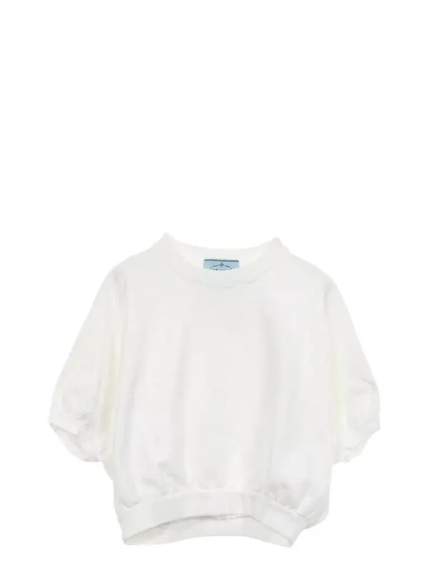 Prada 2010s Dolman-sleeve Sweatshirt - White