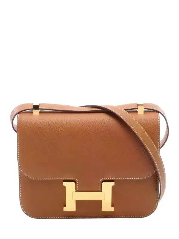 Hermès 2025 24 Constance Shoulder Bag - Brown