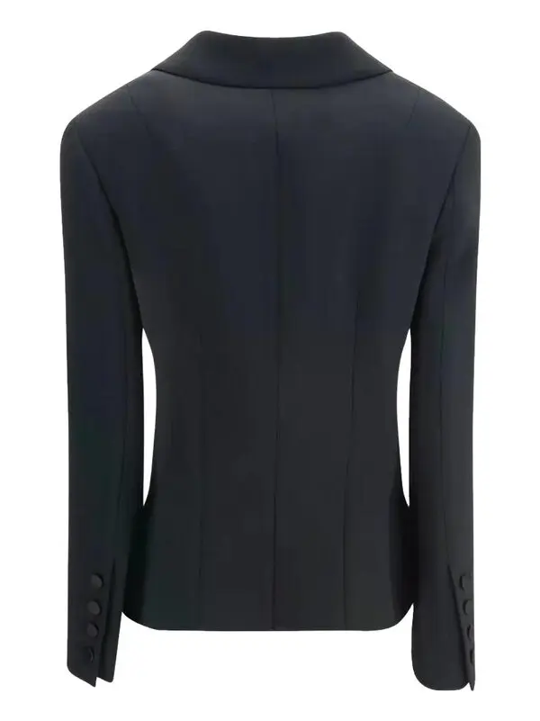 Ermanno Scervino Double-breasted Boxy Blazer - Black