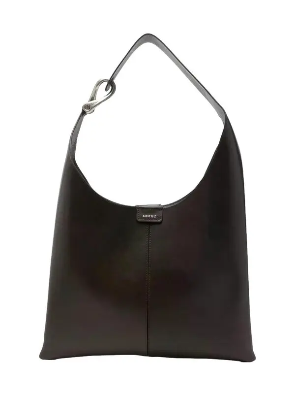 Soeur Cosima Leather Shoulder Bag - Brown