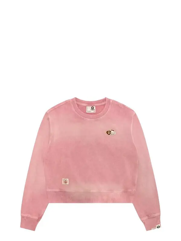 AAPE BY *A BATHING APE Graphic-print Sweatshirt - Pink